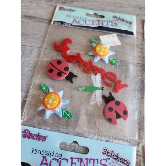 Darice | Office | New 3d Summer Beach Kid Scrapbook Stickers ...